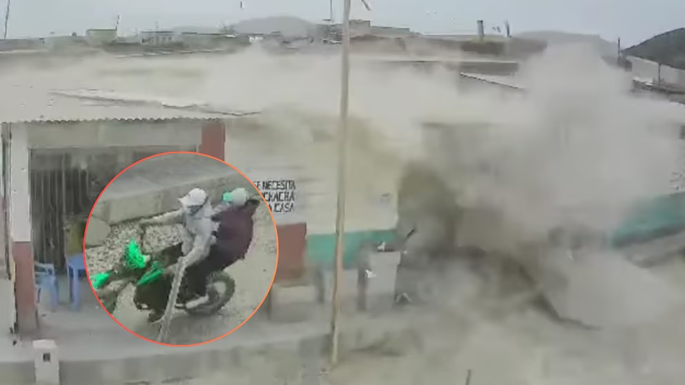 Atentado en Trujillo quedó registrado en video: explotó granada lanzada a ferretería en El ...