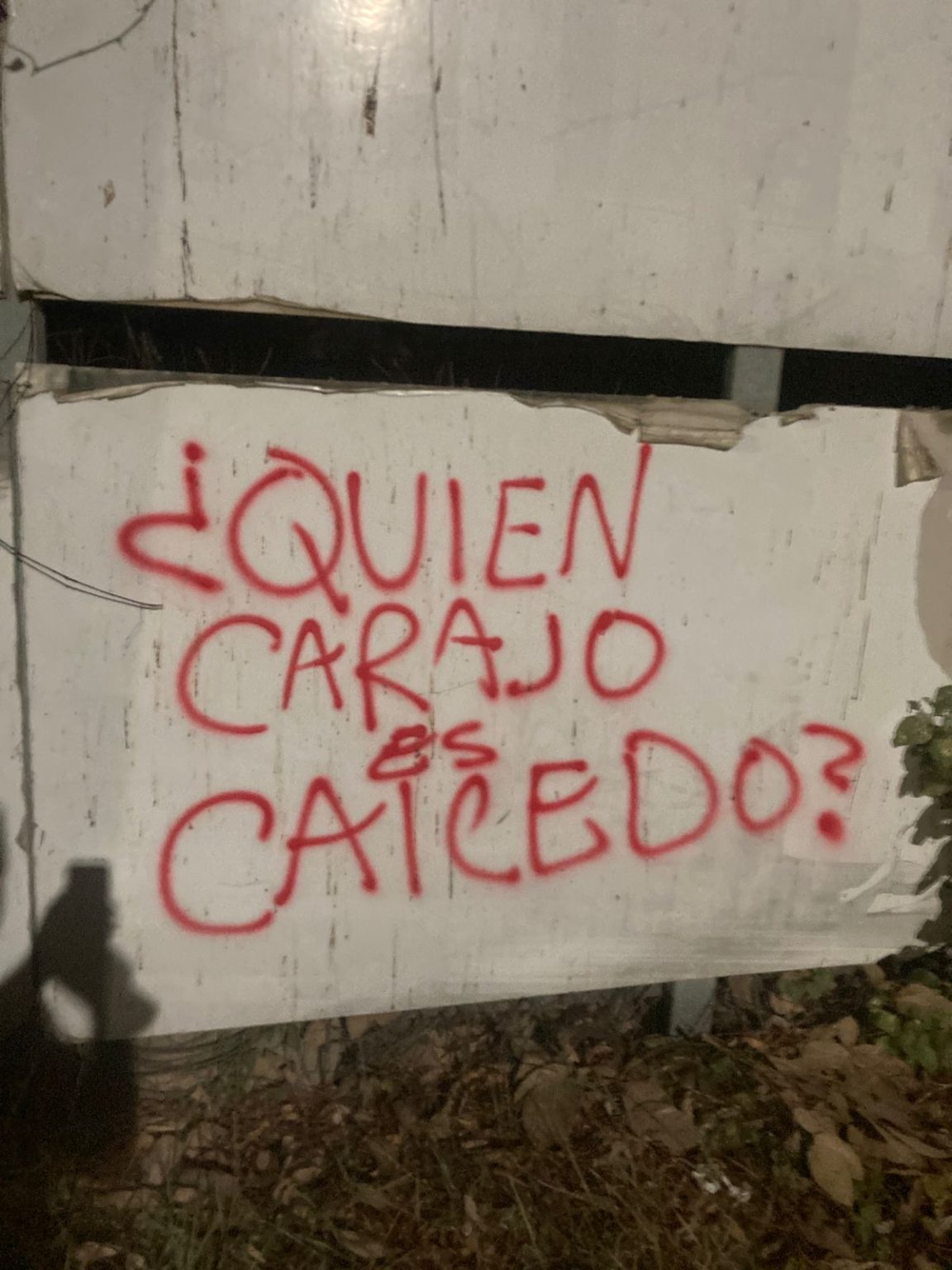 Misteriosos grafitis aparecen en varias ciudades: “¿Quién Carajos es ... Misteriosos grafitis aparecen en varias ciudades: “¿Quién Carajos es ...