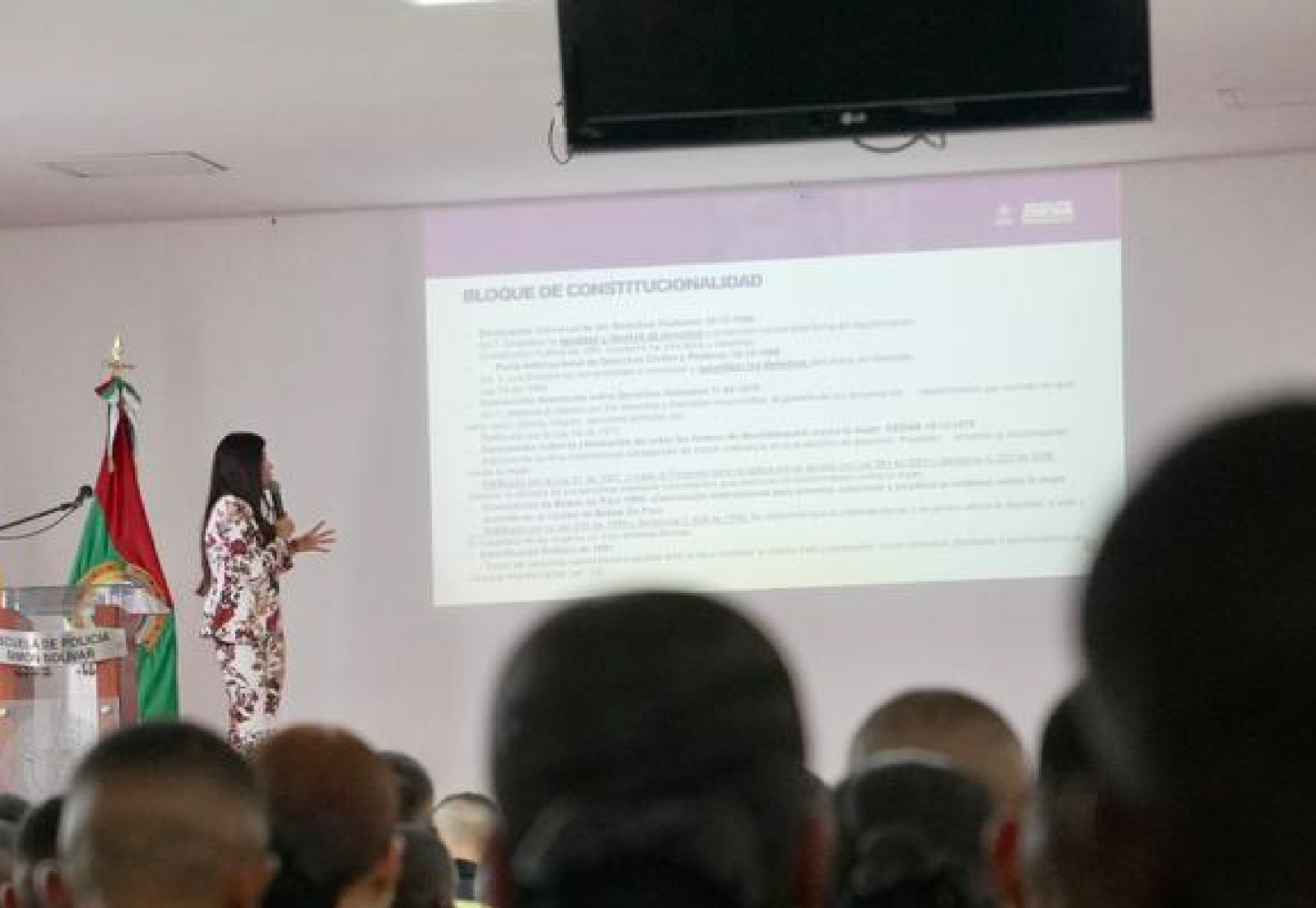 “Cero tolerancia frente al acoso sexual en contextos policiales y ...